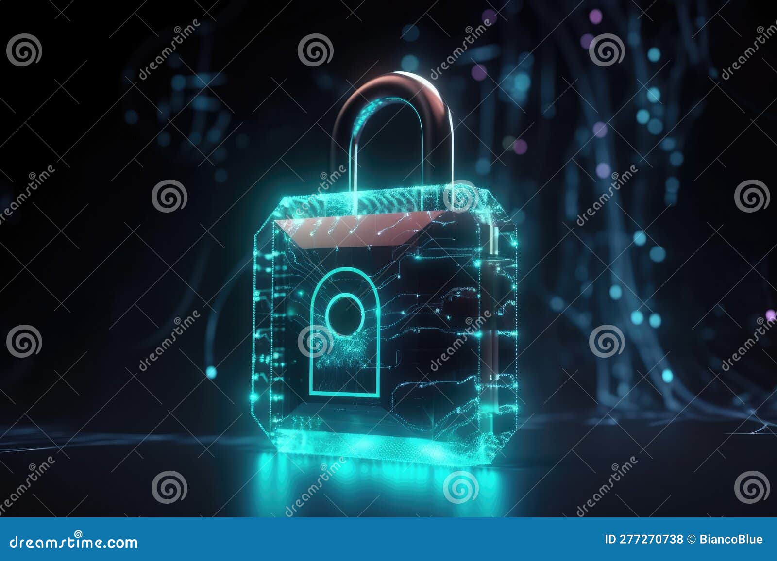 Cyber Security Padlock for Protection of Login Security from Cyber ...