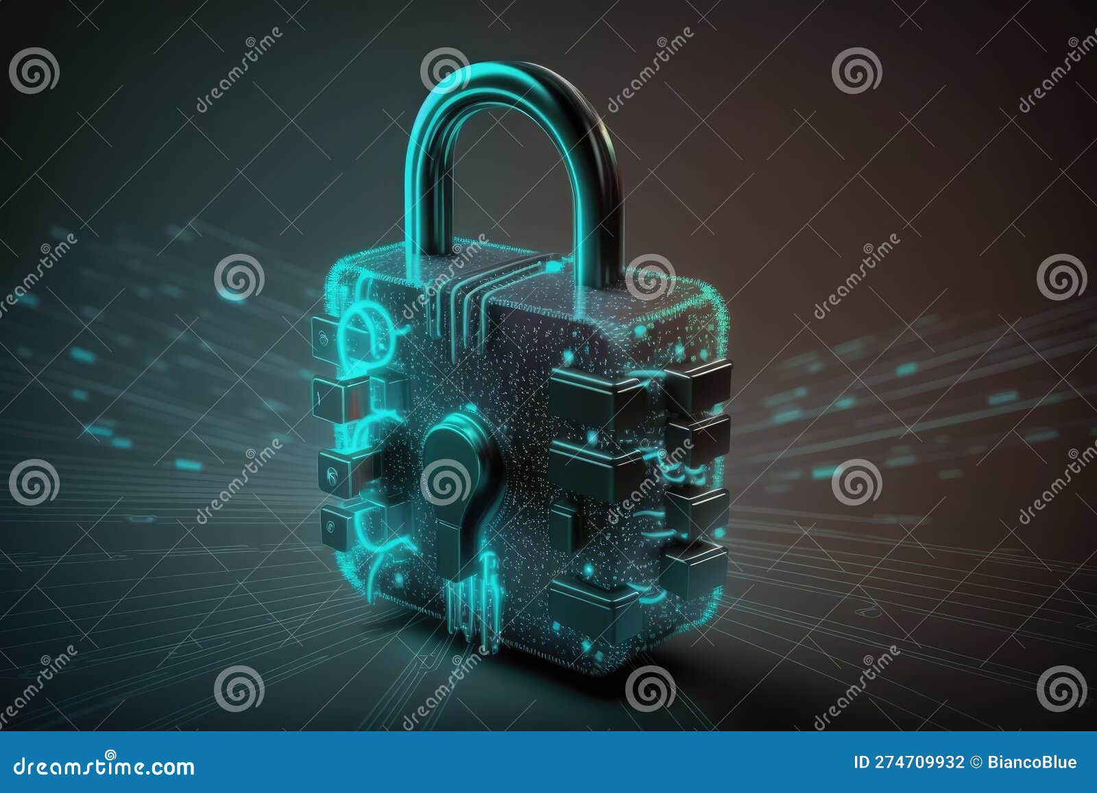Cyber Security Padlock for Protection of Login Security from Cyber ...