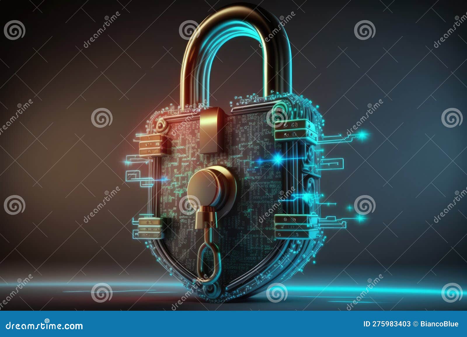 Cyber Security Padlock for Protection of Login Security from Cyber ...