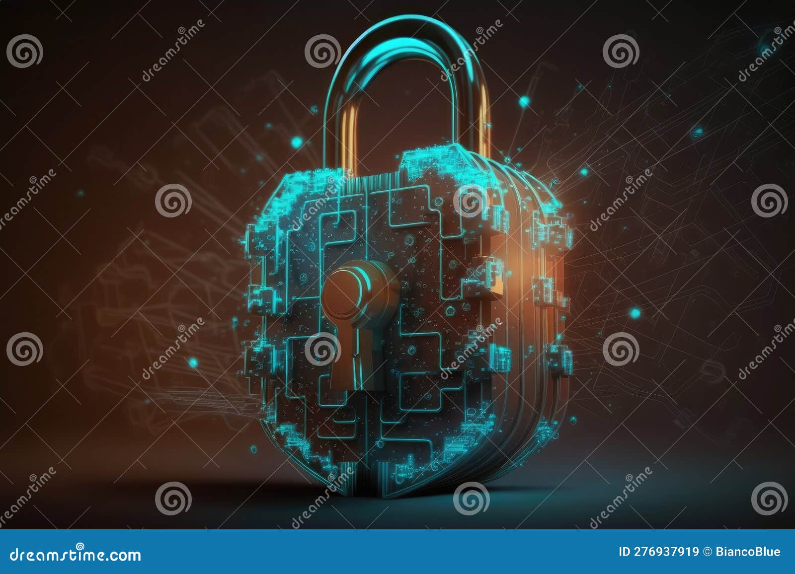 Cyber Security Padlock for Protection of Login Security from Cyber ...