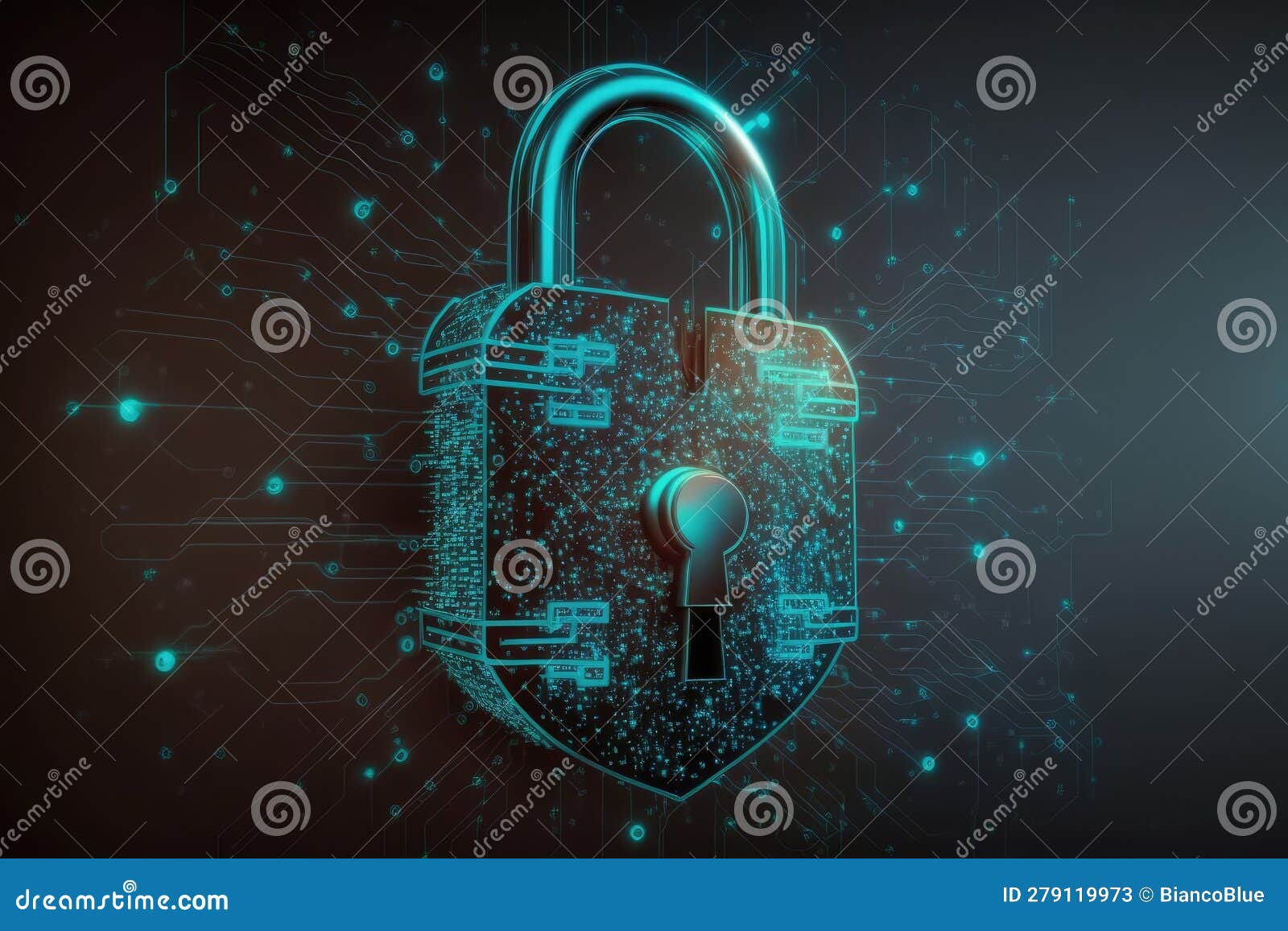Cyber Security Padlock for Protection of Login Security from Cyber ...