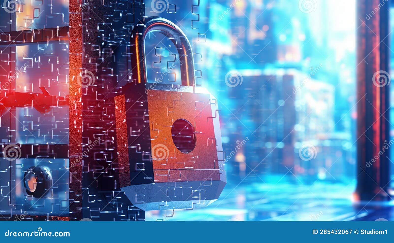 Cyber Security and Personal Data Protection Concept with Digital ...