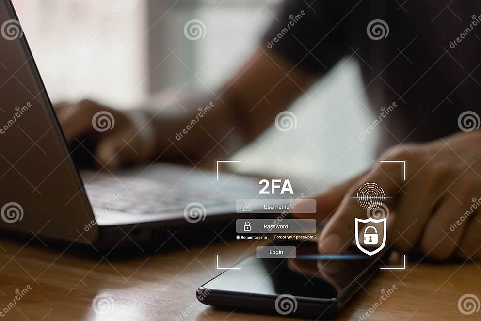 Cyber Security Protection with 2FA, Two-Factor Authentication, Cybersecurity Privacy Protect ...
