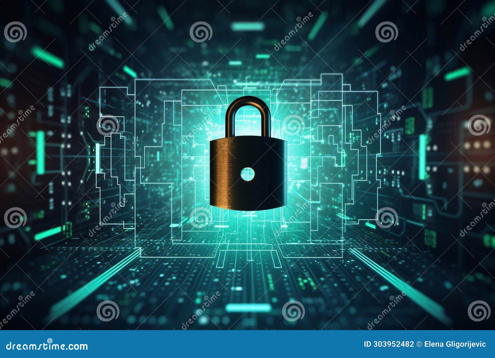 Cyber Security And Protection. Worm, Cyber Attack, Antivirus, Firewall ...