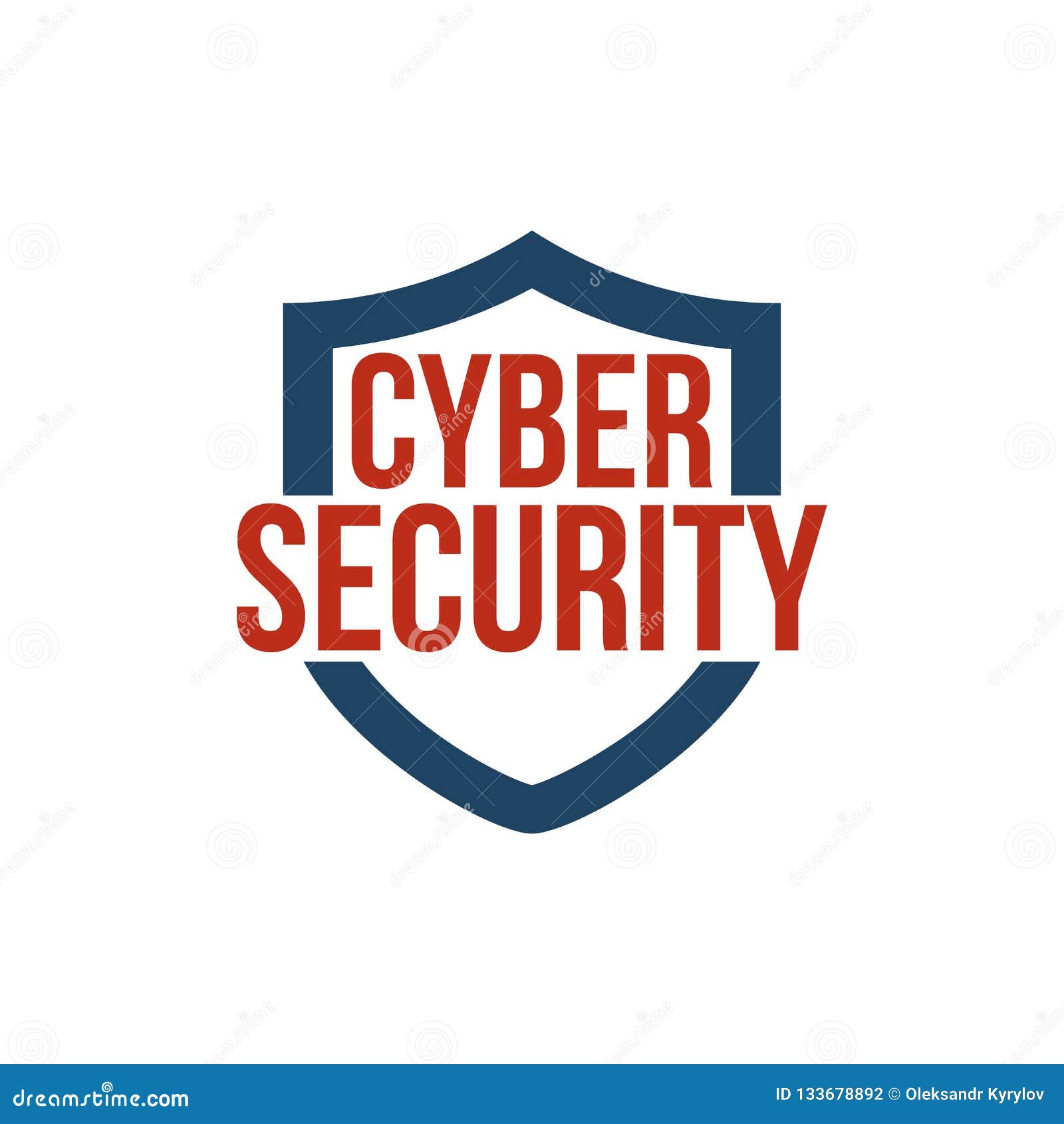 Cyber Security Shield Icon or Logo. Vector Illustration Isolated on ... Cyber Security Shield Icon or Logo. Vector Illustration Isolated on ...