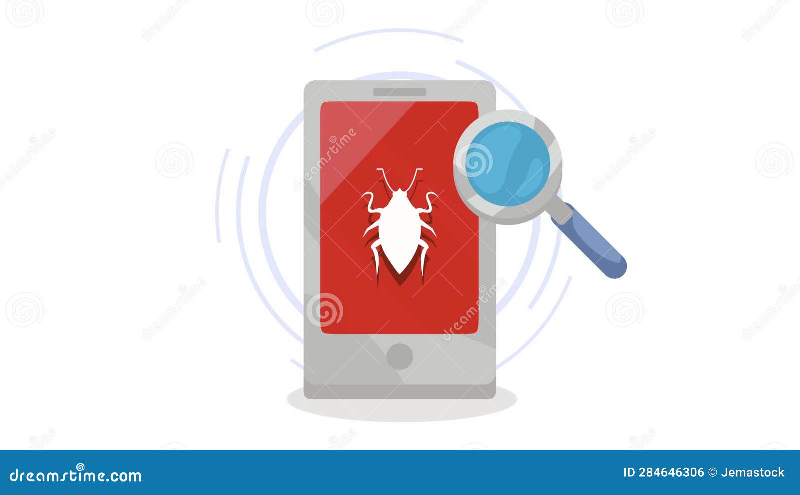 Cyber Security Tech in Smartphone Animation Stock Footage - Video of ...