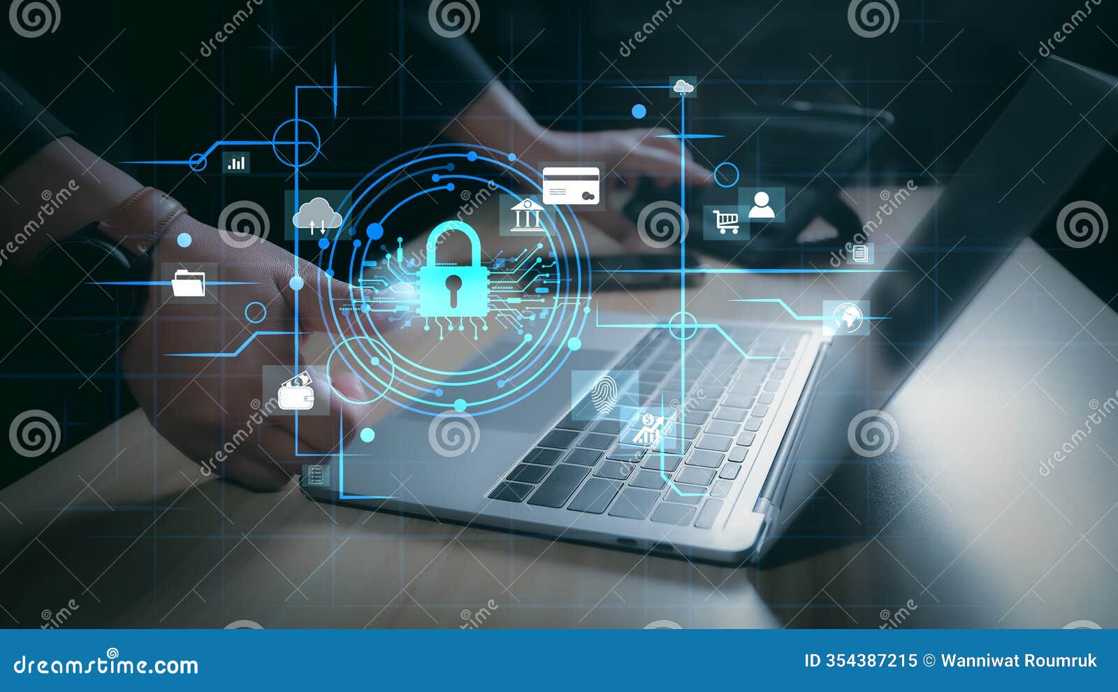 Cyber Security Technology Digital Information, Lock Mark Cybersecurity ...