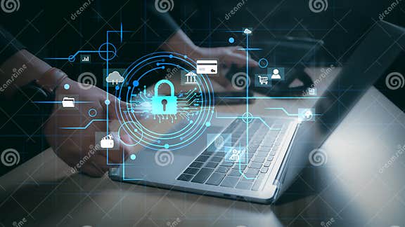 Cyber Security Technology Digital Information, Lock Mark Cybersecurity ...
