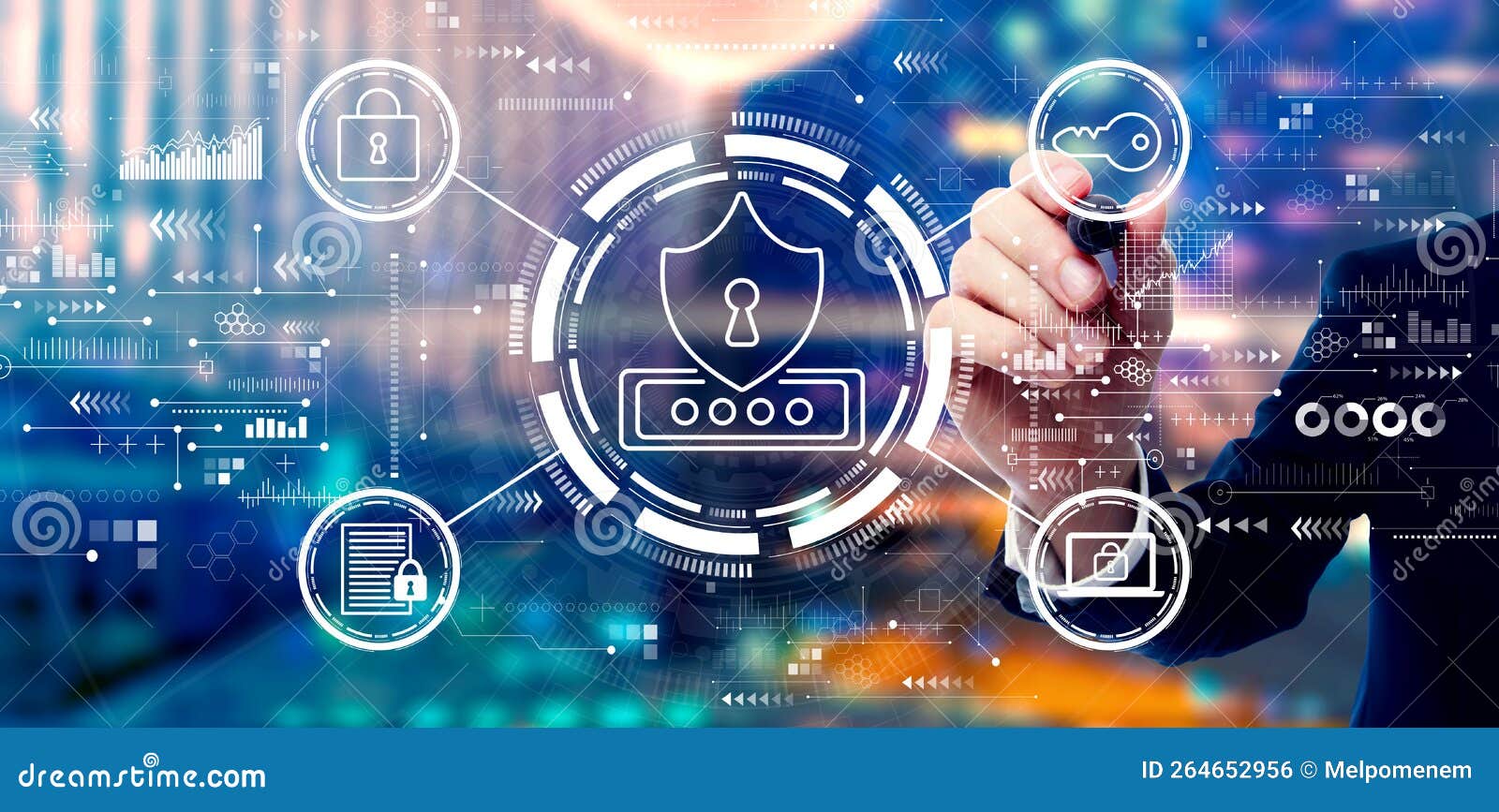 Cyber Security Theme with Businessman Stock Photo - Image of protect ... Cyber Security Theme with Businessman Stock Photo - Image of protect ...