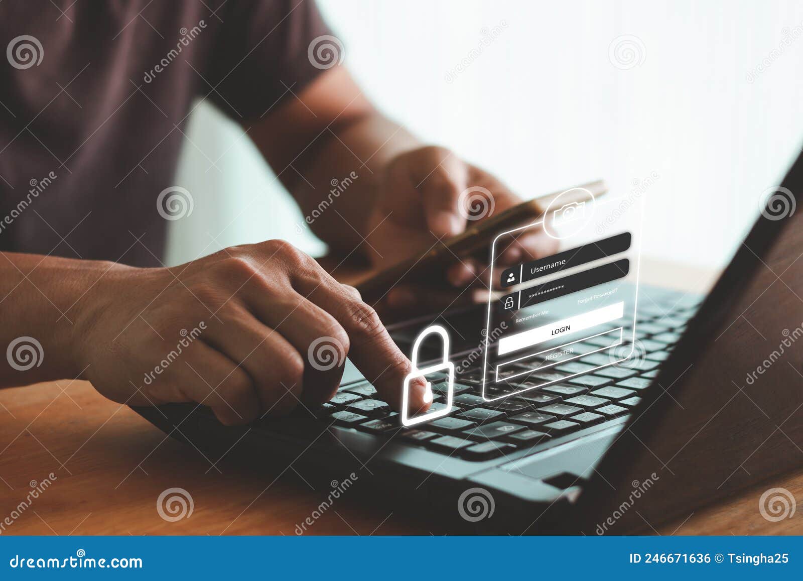 Cyber Security in Two-step Verification, Login, User, Identification ...
