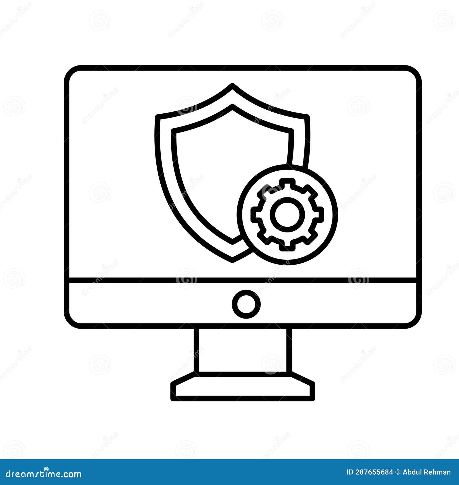 Cyber Security Vector Icon Which Can Easily Modify or Edit . Stock ...