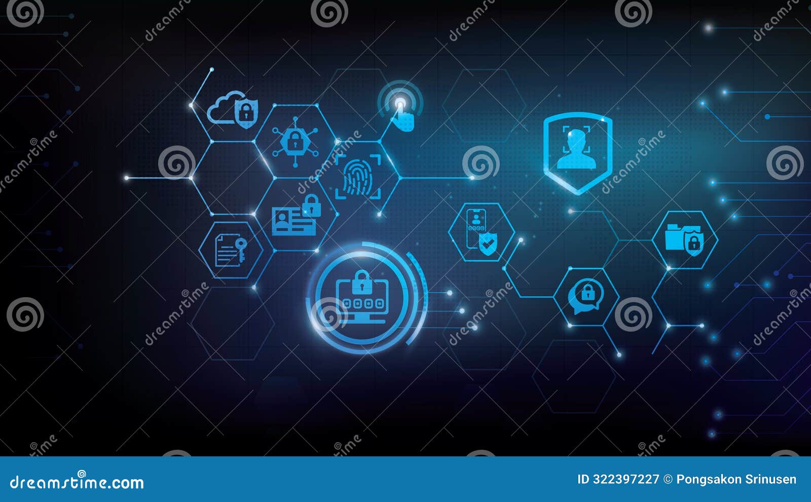 Cyber Security Vector Illustration. Concept with Icons Stock Vector ... Cyber Security Vector Illustration. Concept with Icons Stock Vector ...
