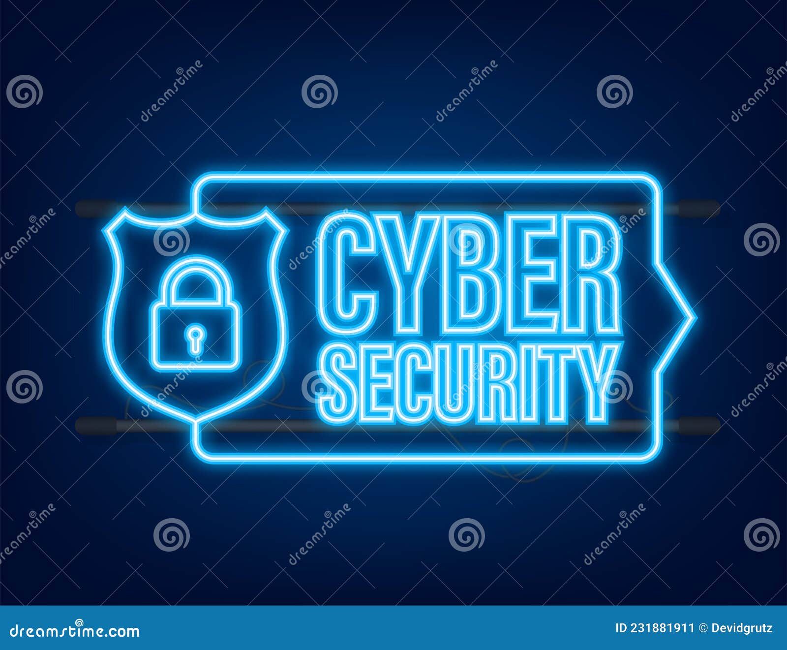 Cyber Security Vector Logo with Shield and Check Mark. Security Shield ...