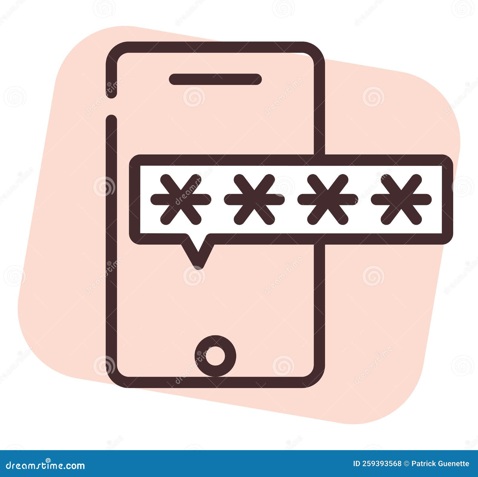 Cyber Security Verification, Icon Stock Vector - Illustration of ...