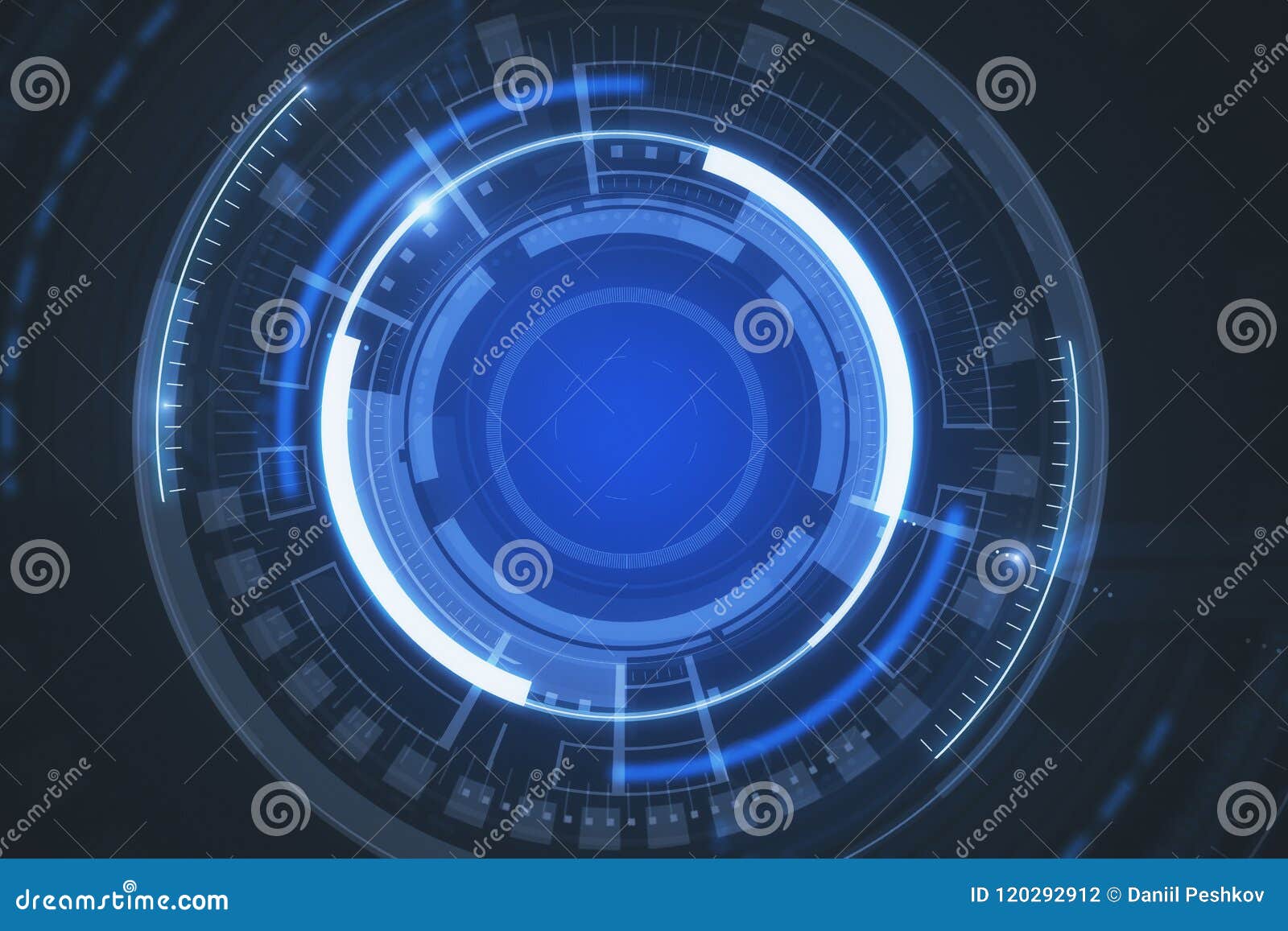 Cyber space button stock illustration. Illustration of computer - 120292912
