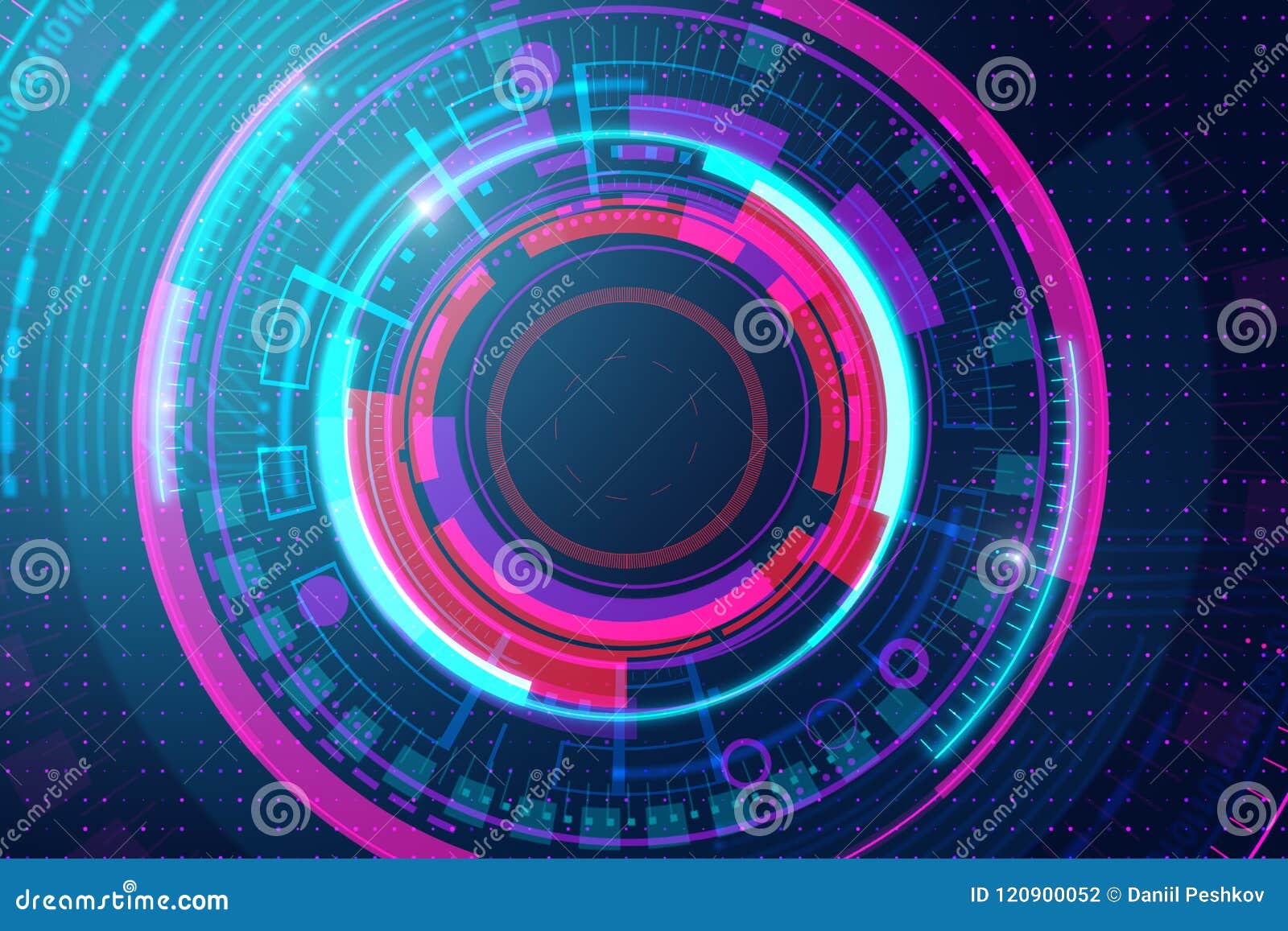 Cyber space button stock illustration. Illustration of digits - 120900052