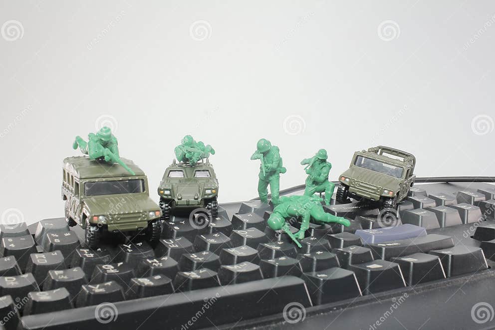 Cyber Terrorism Concept Computer Bomb Stock Photo - Image of hacker ...