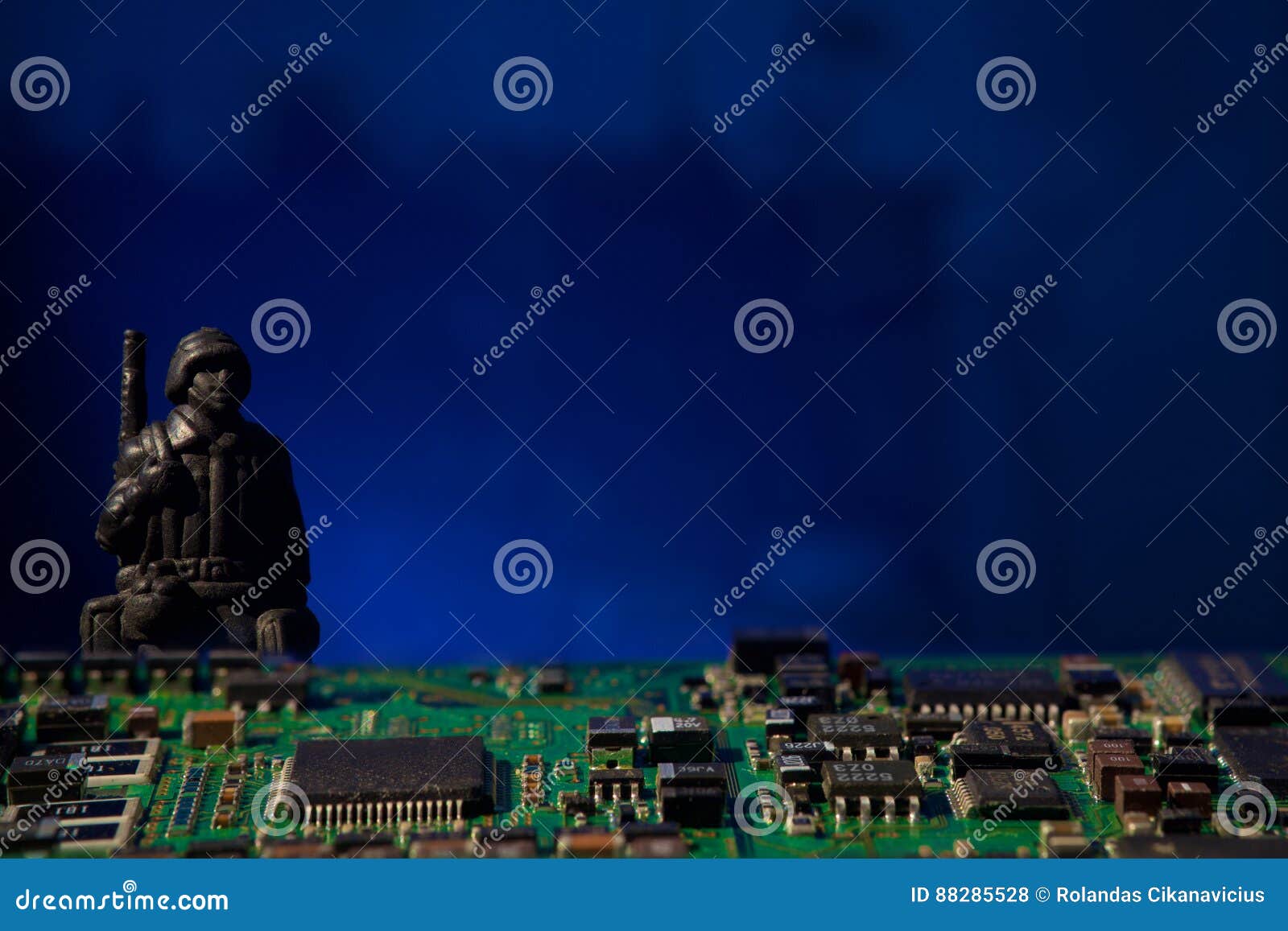 Cyber Terrorism Concept Computer Bomb Stock Photo - Image of data ...