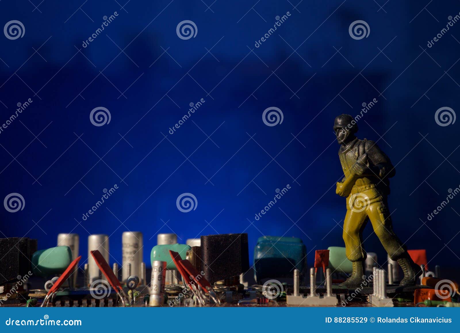 Cyber Terrorism Concept Computer Bomb Stock Image - Image of computer ...