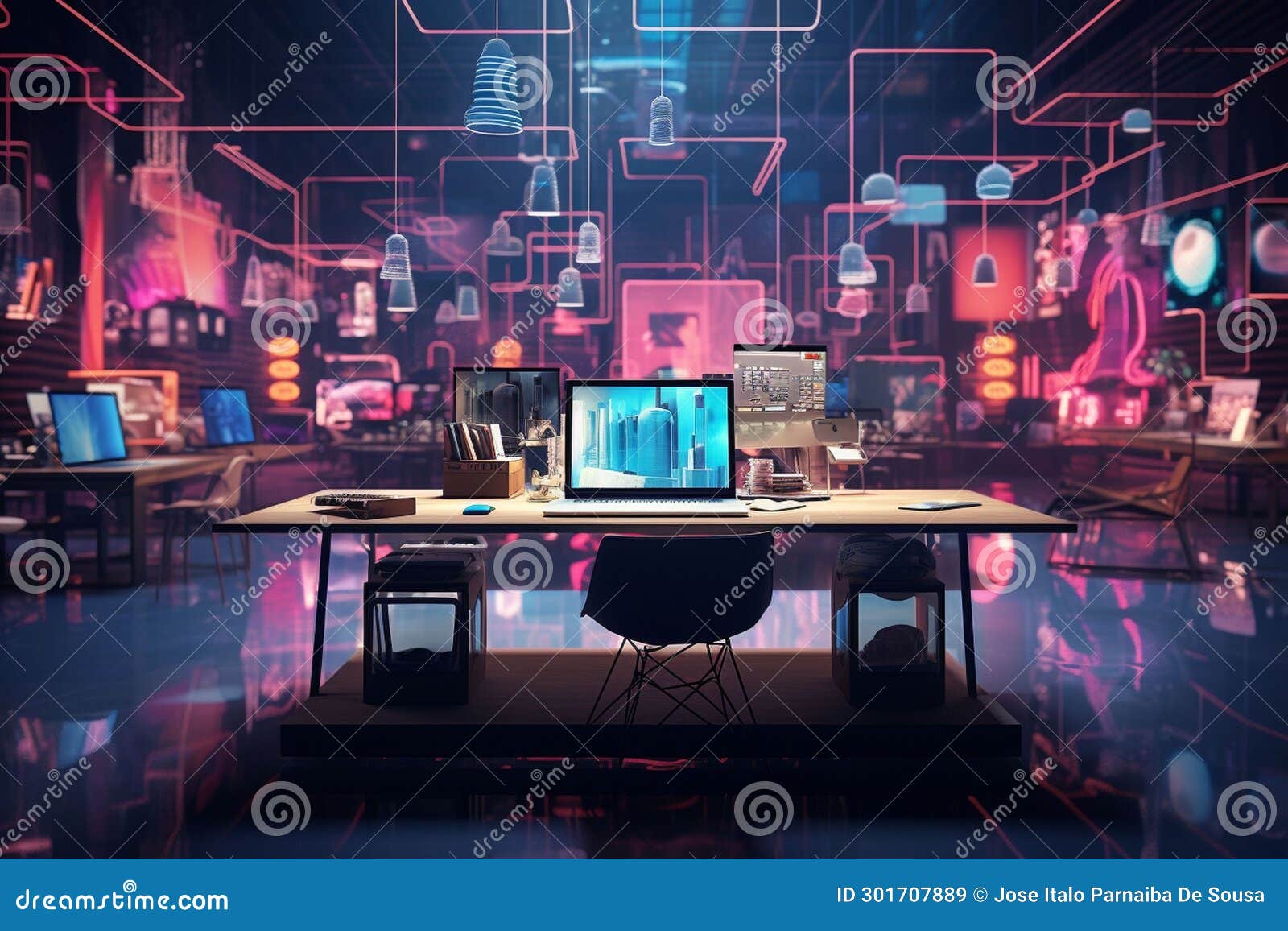 Cyber Week Instagram Live Event Teaser with Stock Illustration ...