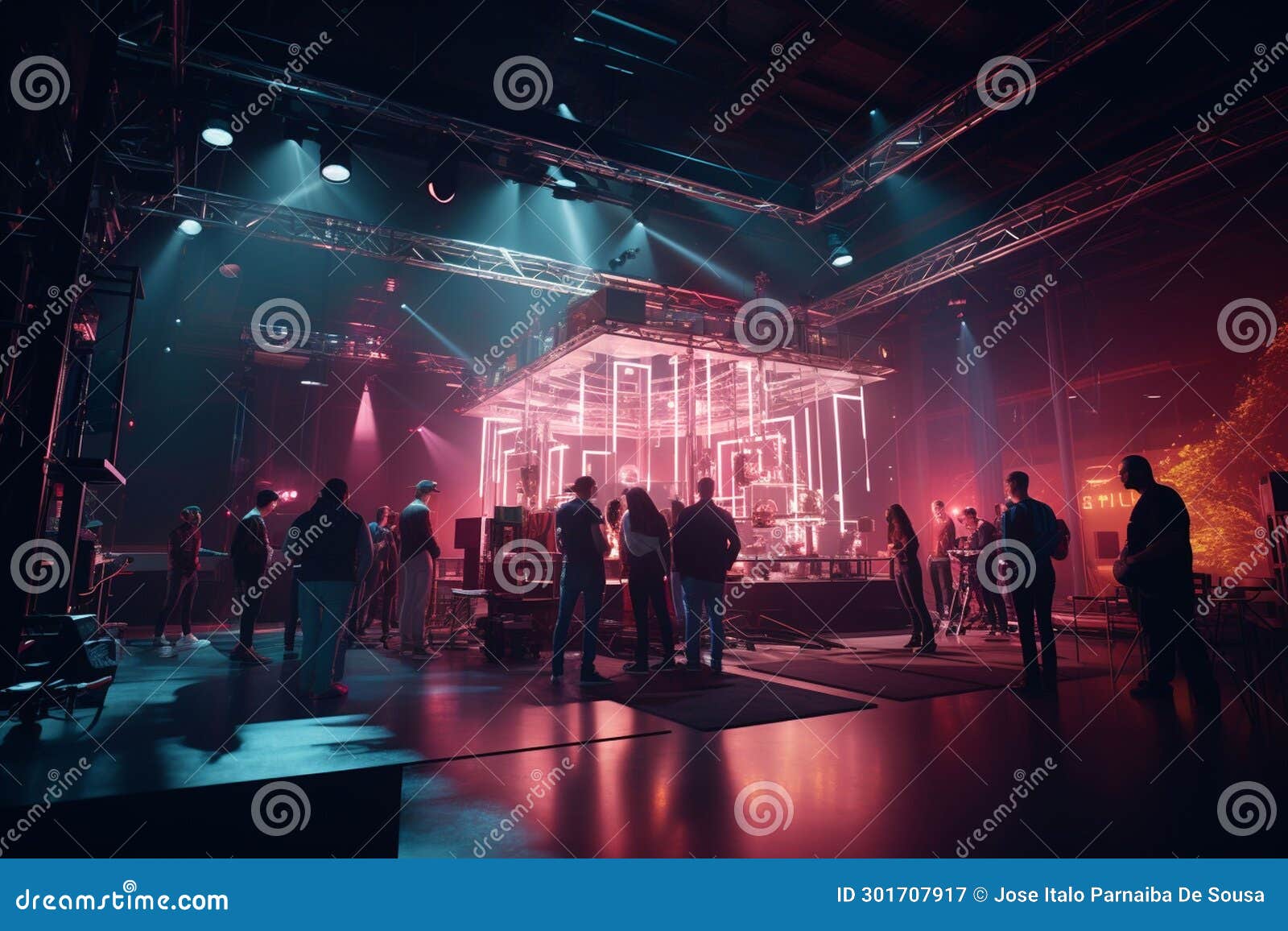 Cyber Week Instagram Live Event Teaser with Stock Illustration - Illustration of walking, city ...