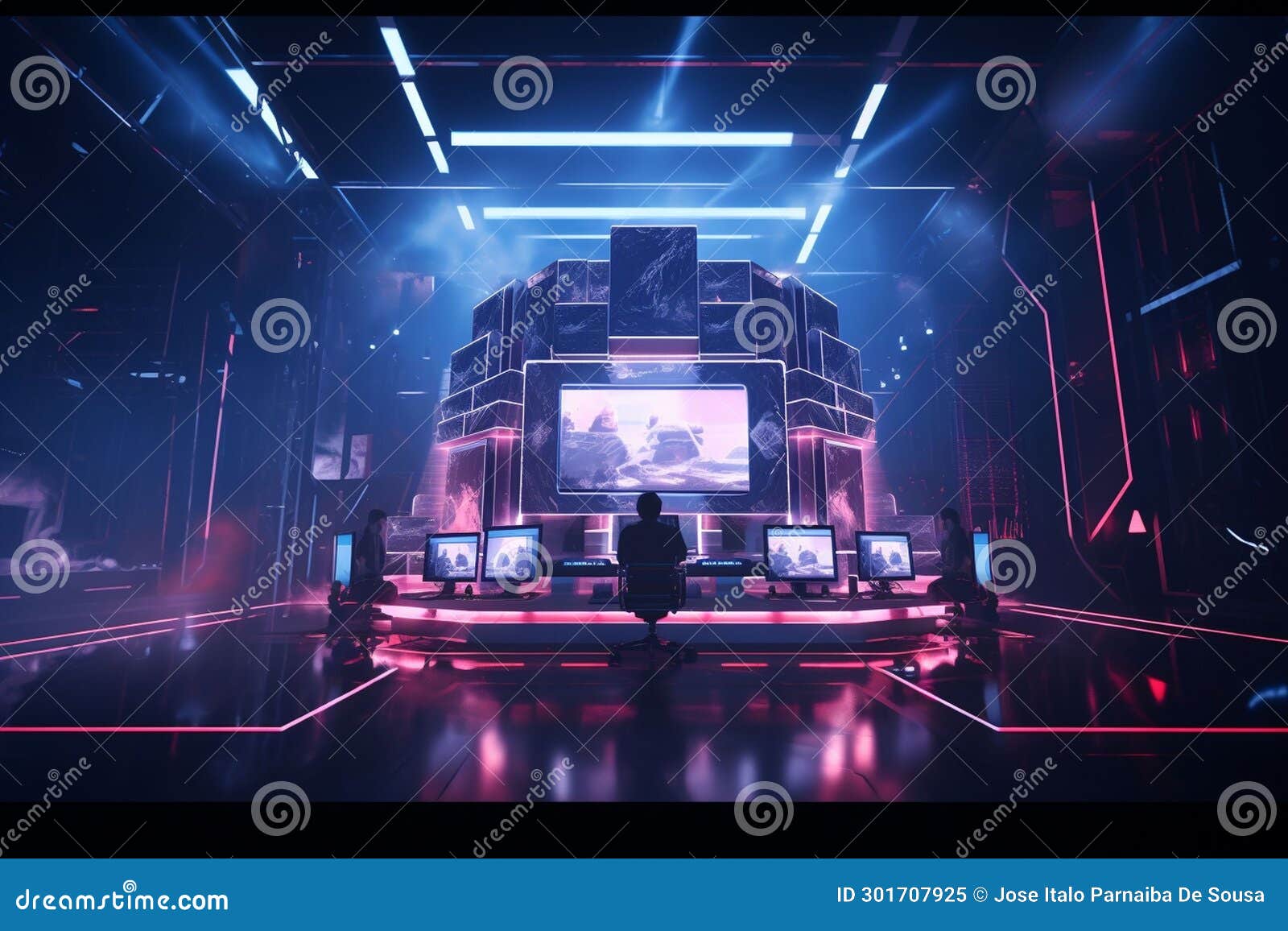 Cyber Week Instagram Live Event Teaser with Stock Illustration ...