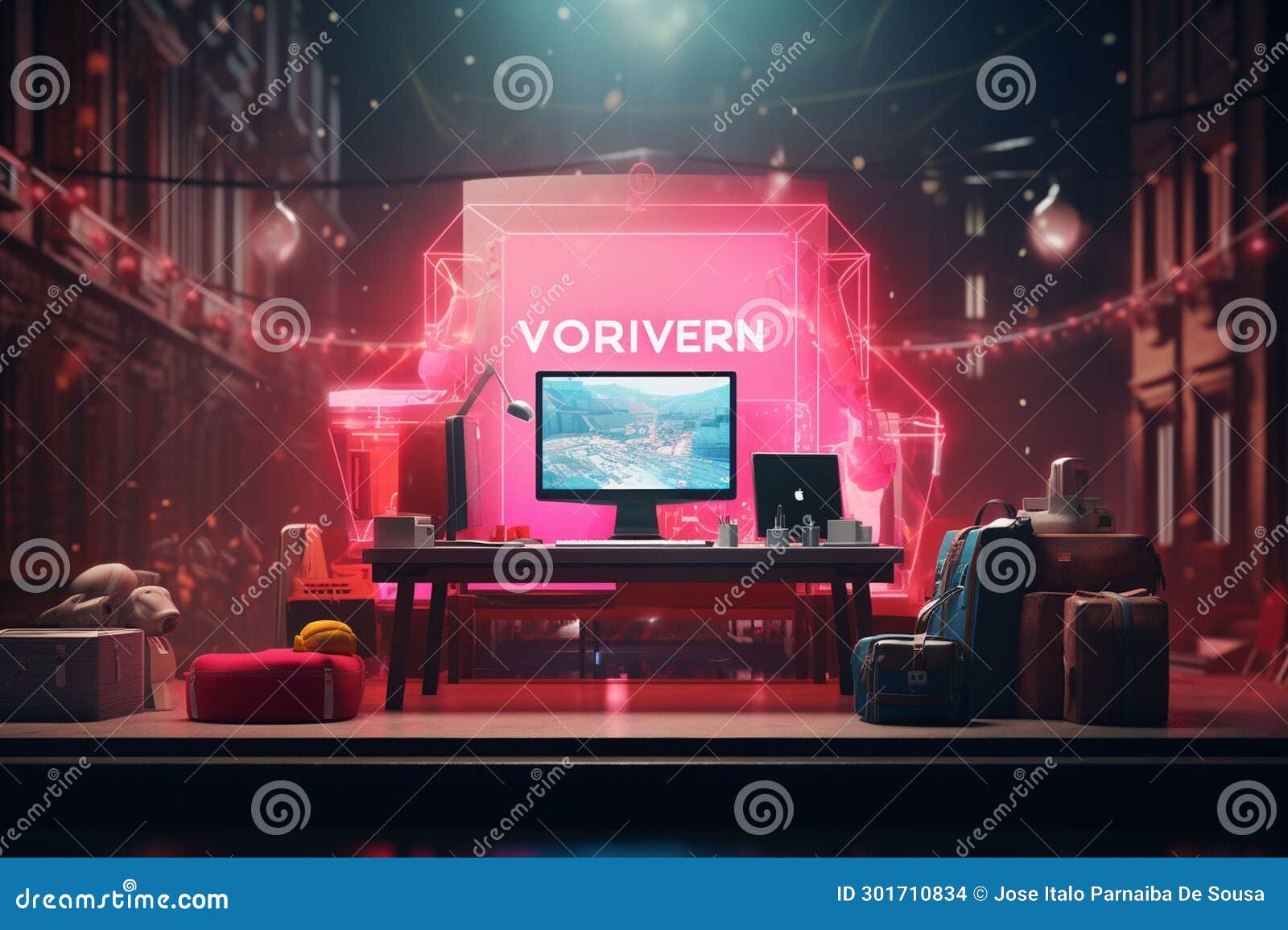 Cyber Week Instagram Live Event Teaser with Stock Illustration ...