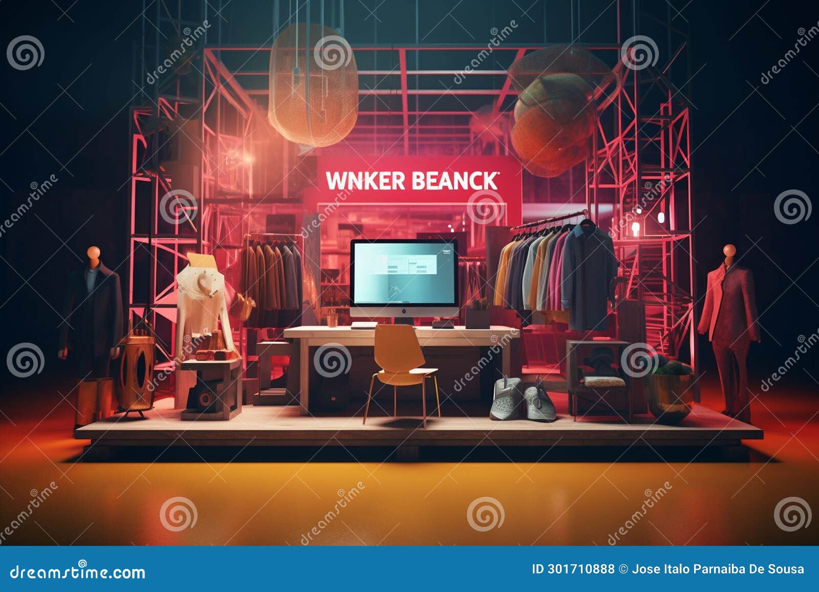 Cyber Week Instagram Live Event Teaser with Stock Illustration ...