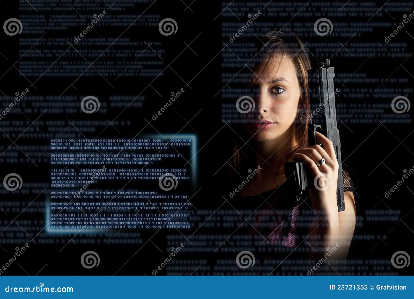 Cybercrime concept stock image. Image of horse, firewall - 23721355