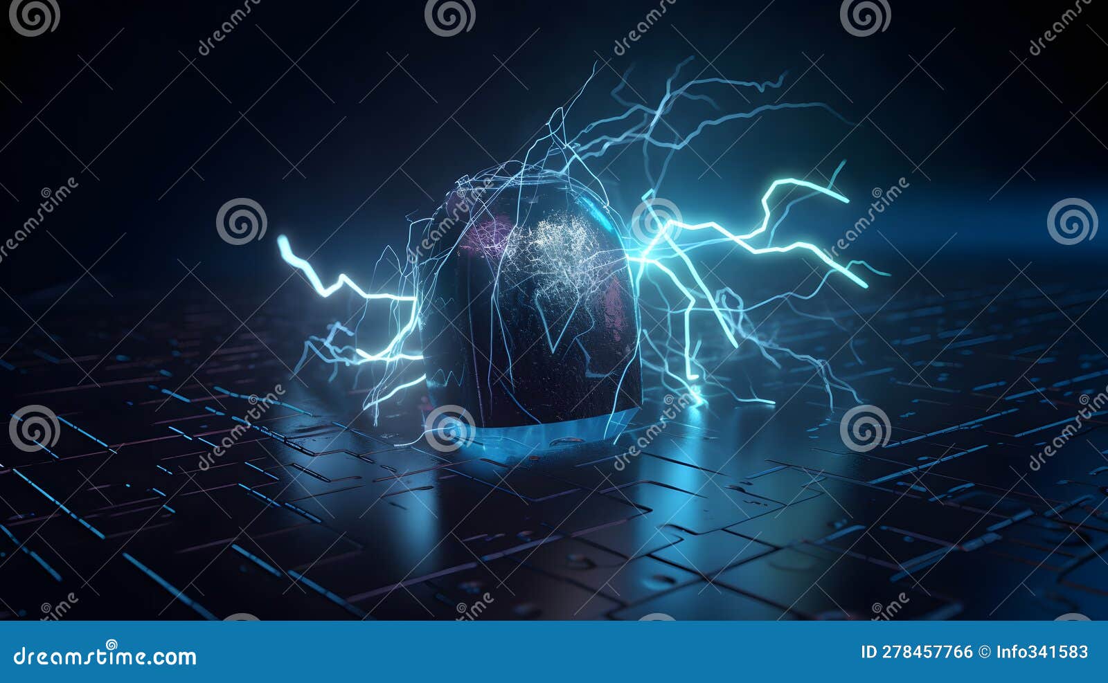 Cybercrime Hacking Malware Phishing Ransomware Hyper-real Two ...