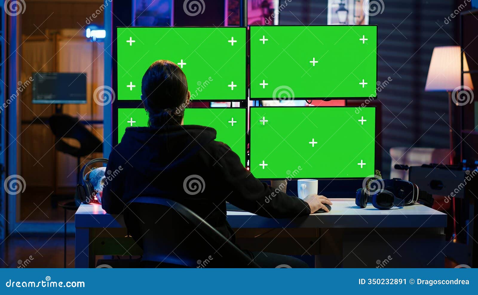 Zero One Hacker Coding Stock Image | CartoonDealer.com #129896215