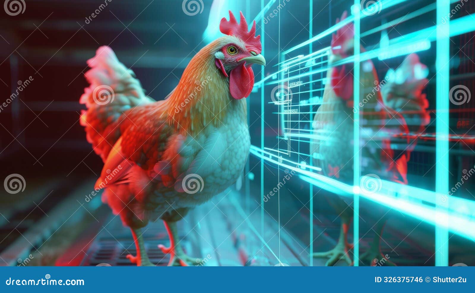 Cybernetic Chicken Exploring Its Surroundings in a Smart Farm House ... Cybernetic Chicken Exploring Its Surroundings in a Smart Farm House ...