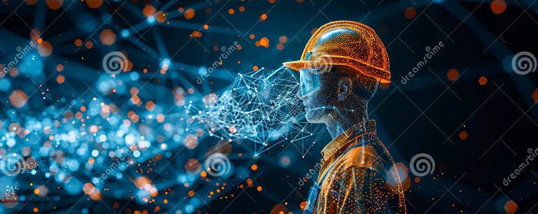 Cybernetic Engineer Utilizing AI for Construction Process Optimization ...