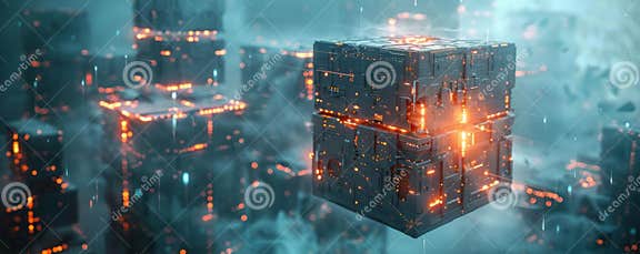 A Cybernetic Entity in Deep Concentration, Its Vision Unlocking Layers ...