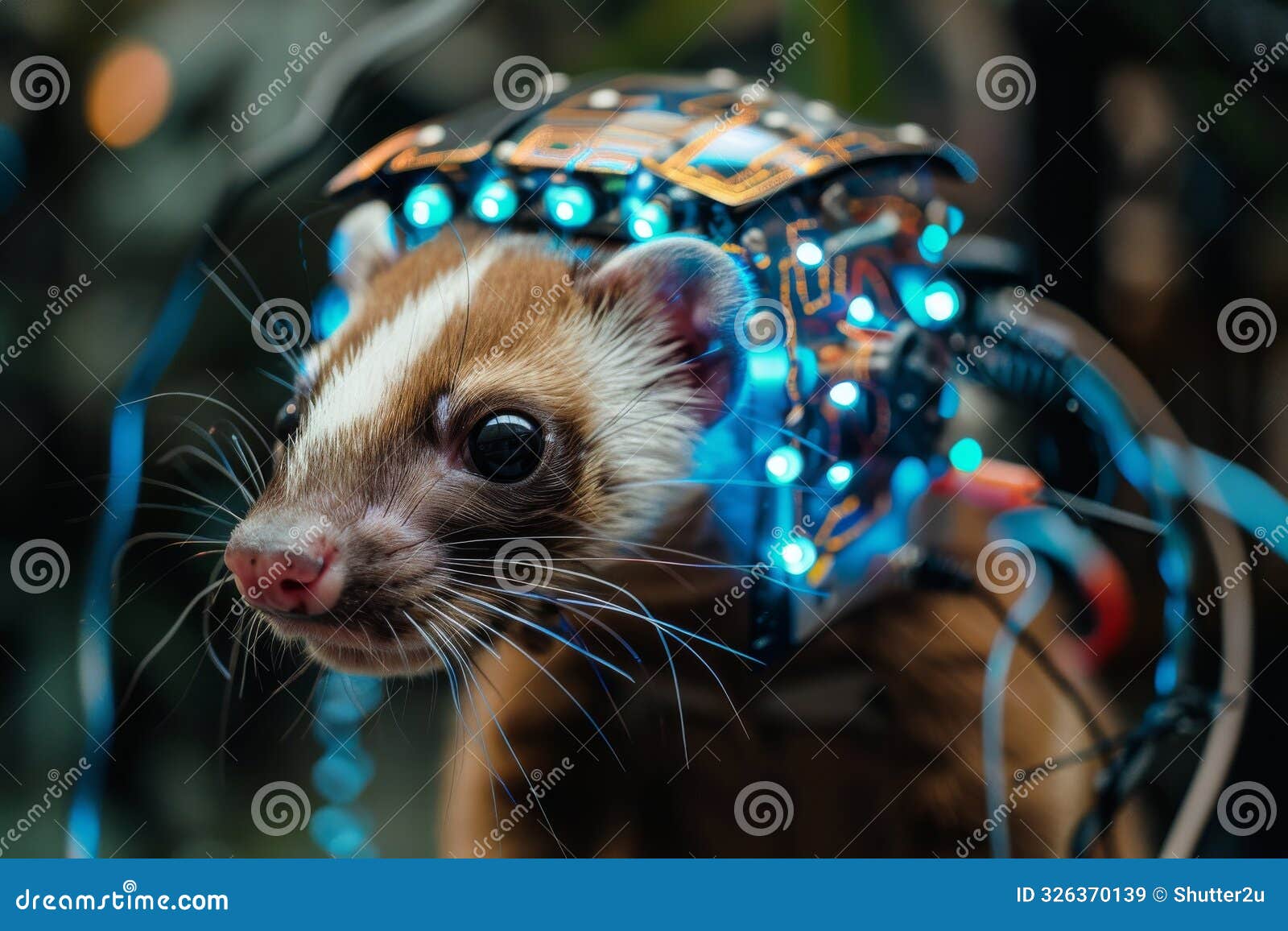Cybernetic Ferrets in Mayan Inspired Robotics Featuring Brain Computer ...