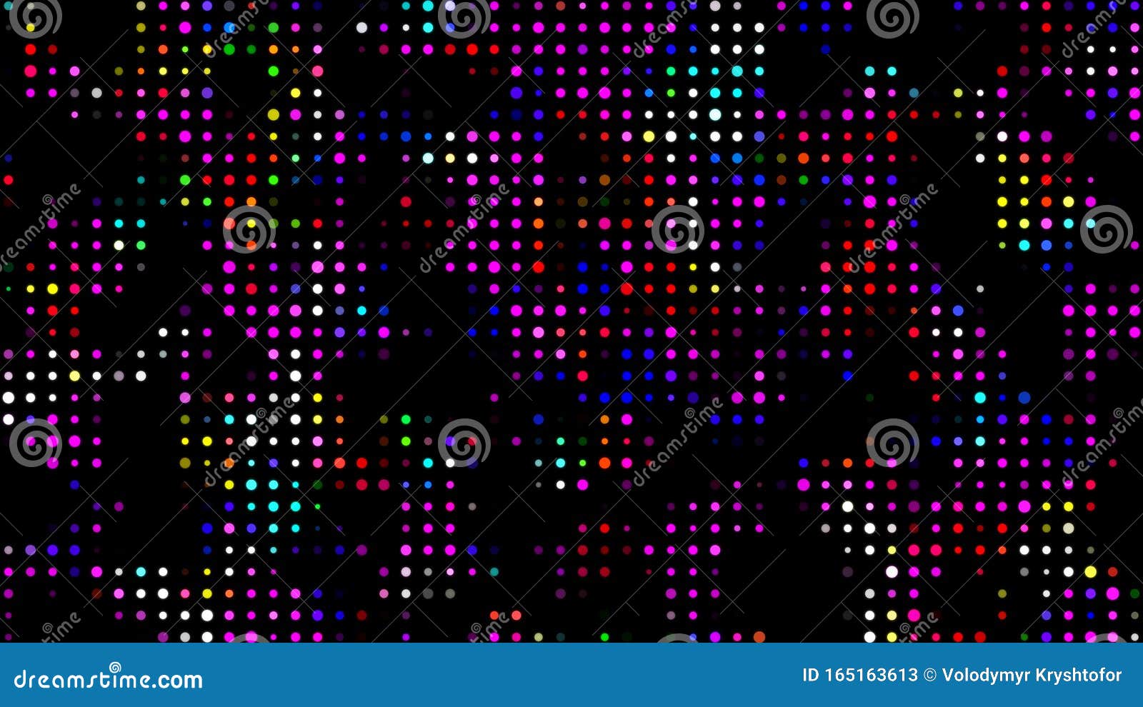 Cybernetic Futuristic Background. Matrix Glitch. Big Data. Virus ...