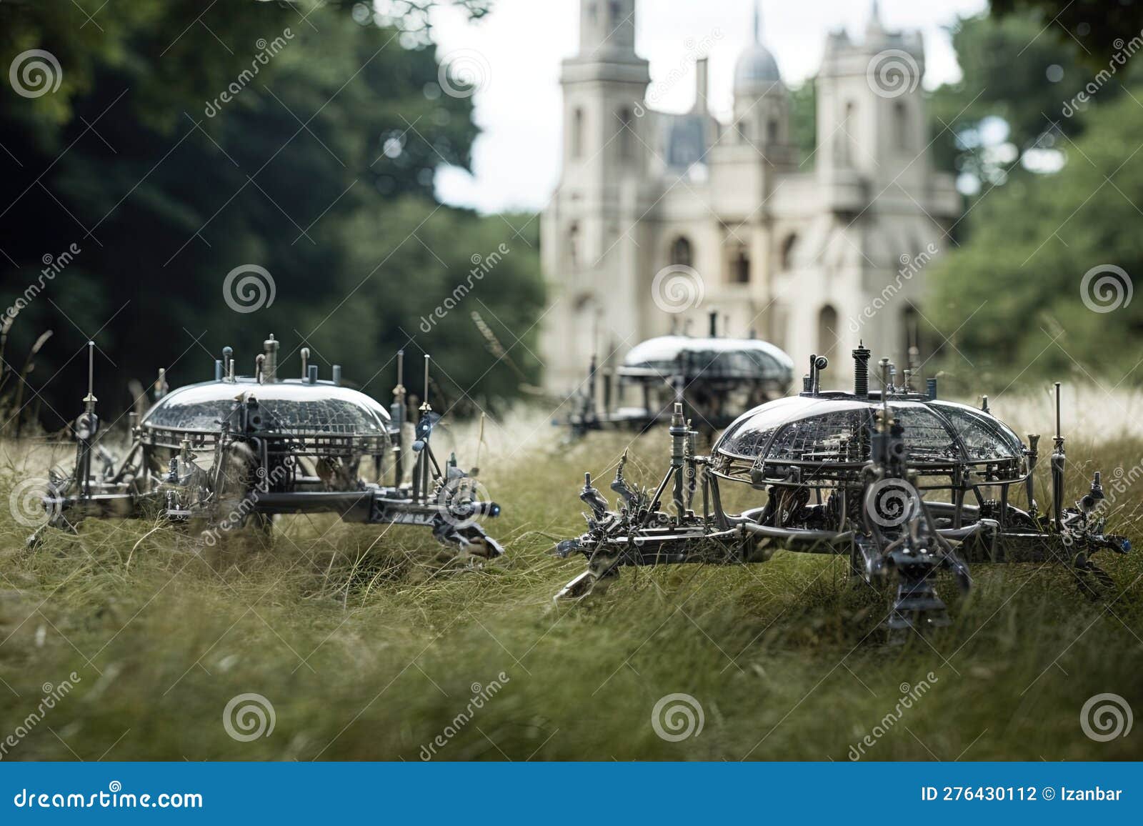 Cybernetic Robot Spider Drone Nano Tech and Futuristic Future ...