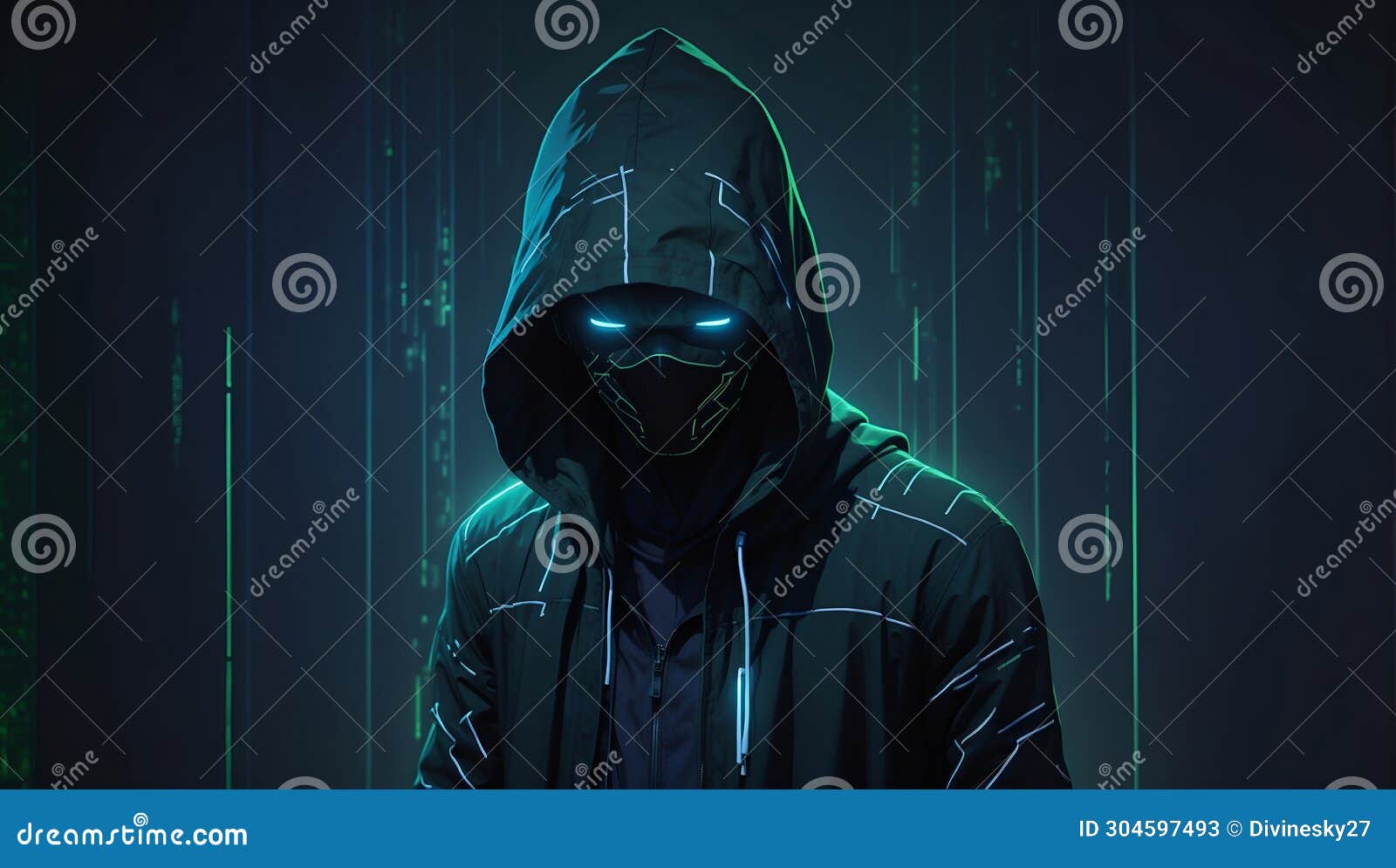 Code Reverie: Bridging Millennia In A Time Tunnel Stock Photo ...