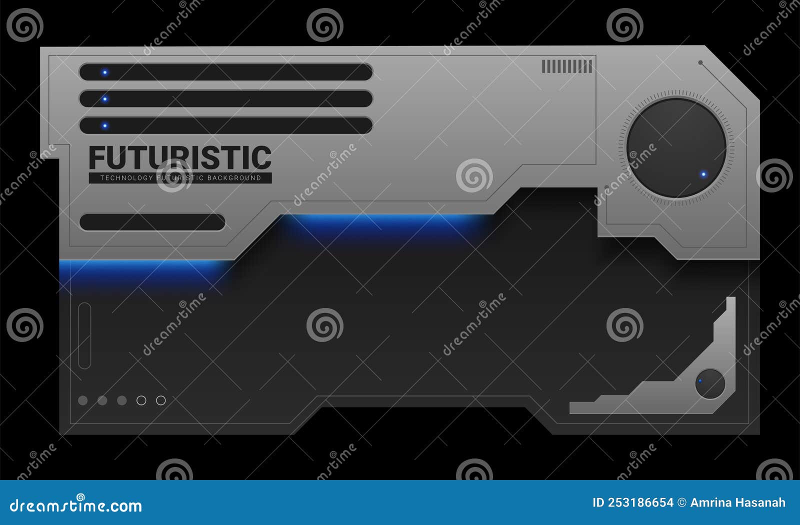 Cyberpunk Retro Futuristic Poster. Vector Illustration Stock Vector ...