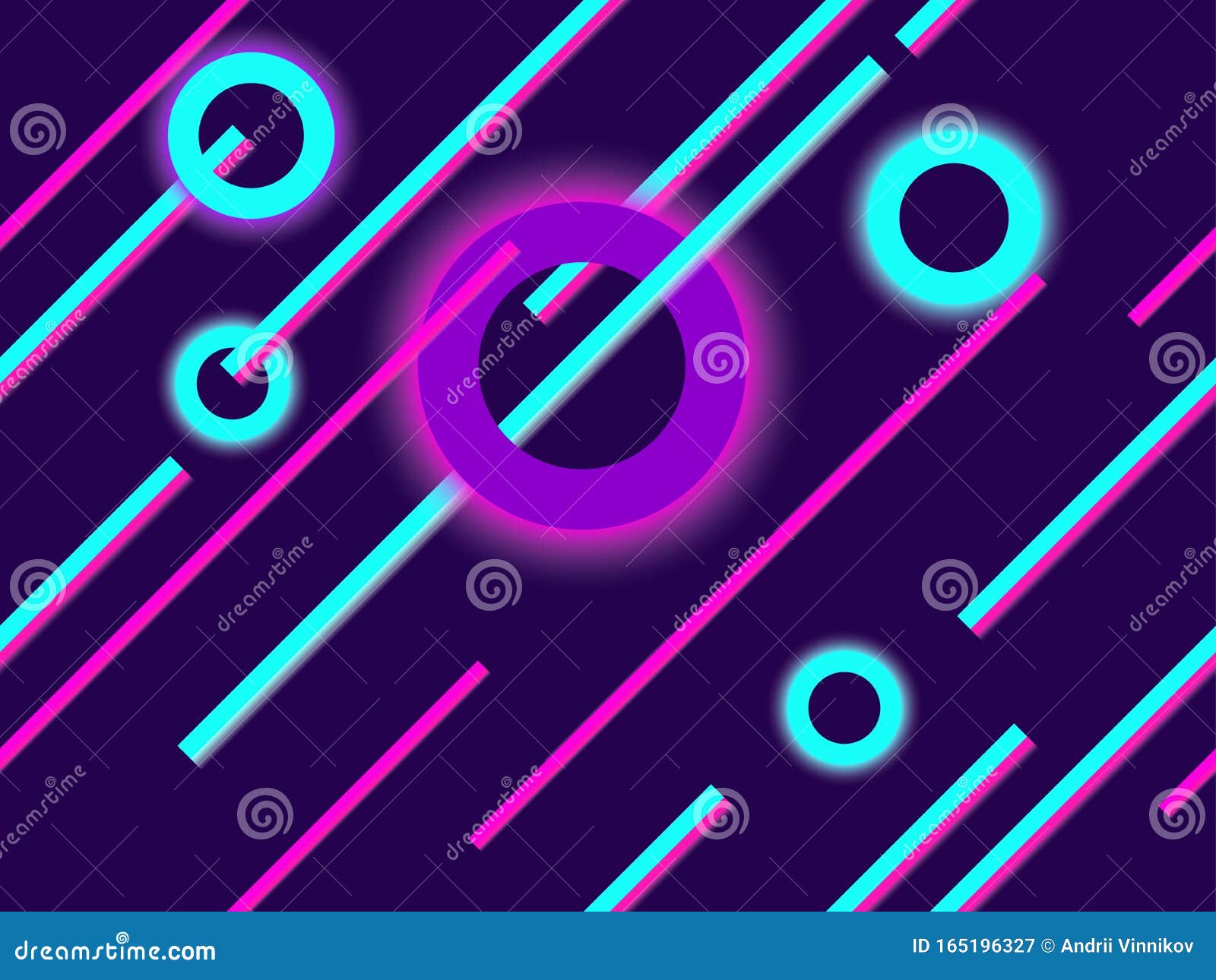 Synthwave Vector Graphic With Grids In Space | Galaxy Quest In ...
