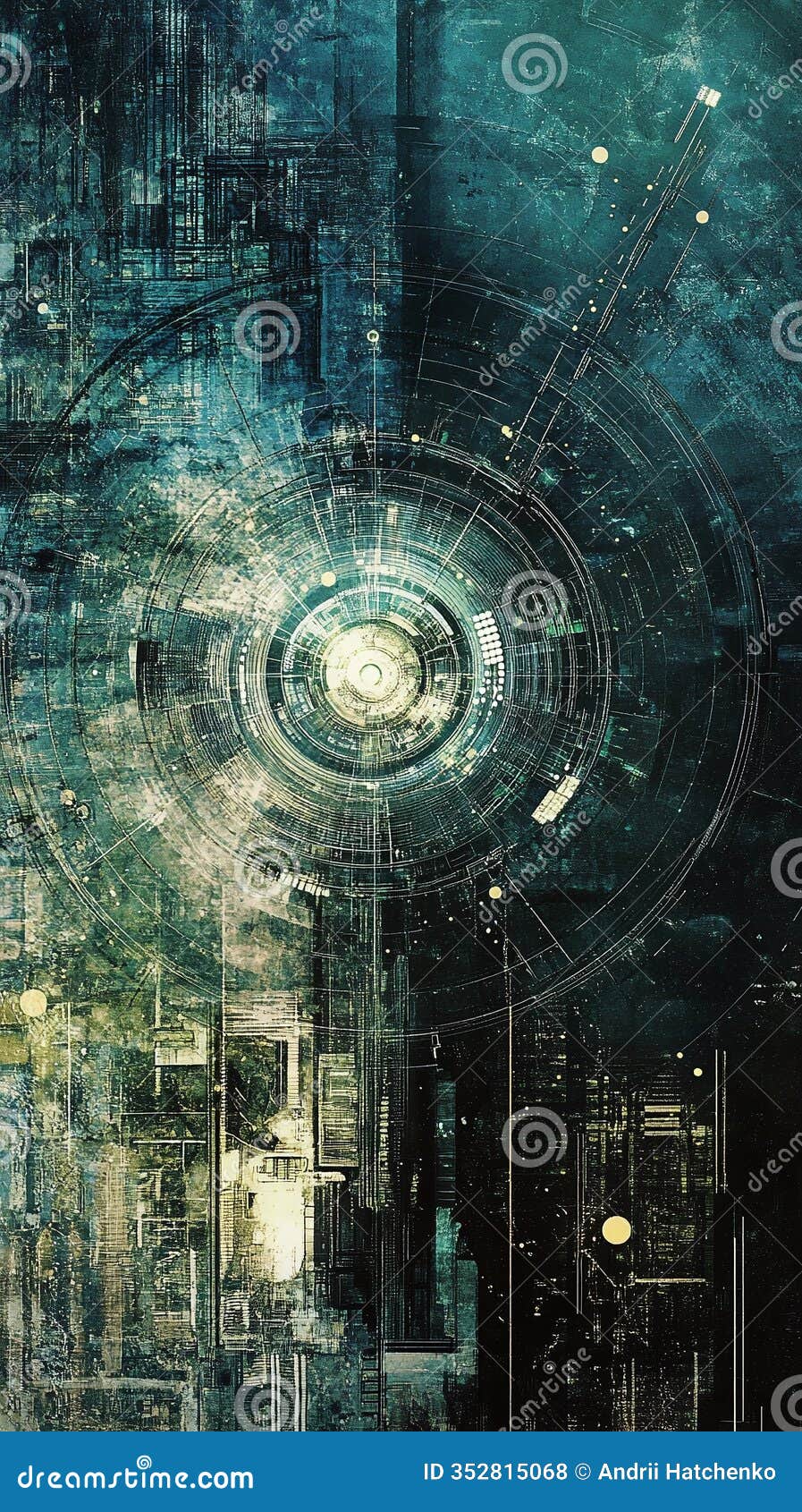 Geomagnetic Storm Icon Doodle Illustration Cartoon Vector ...