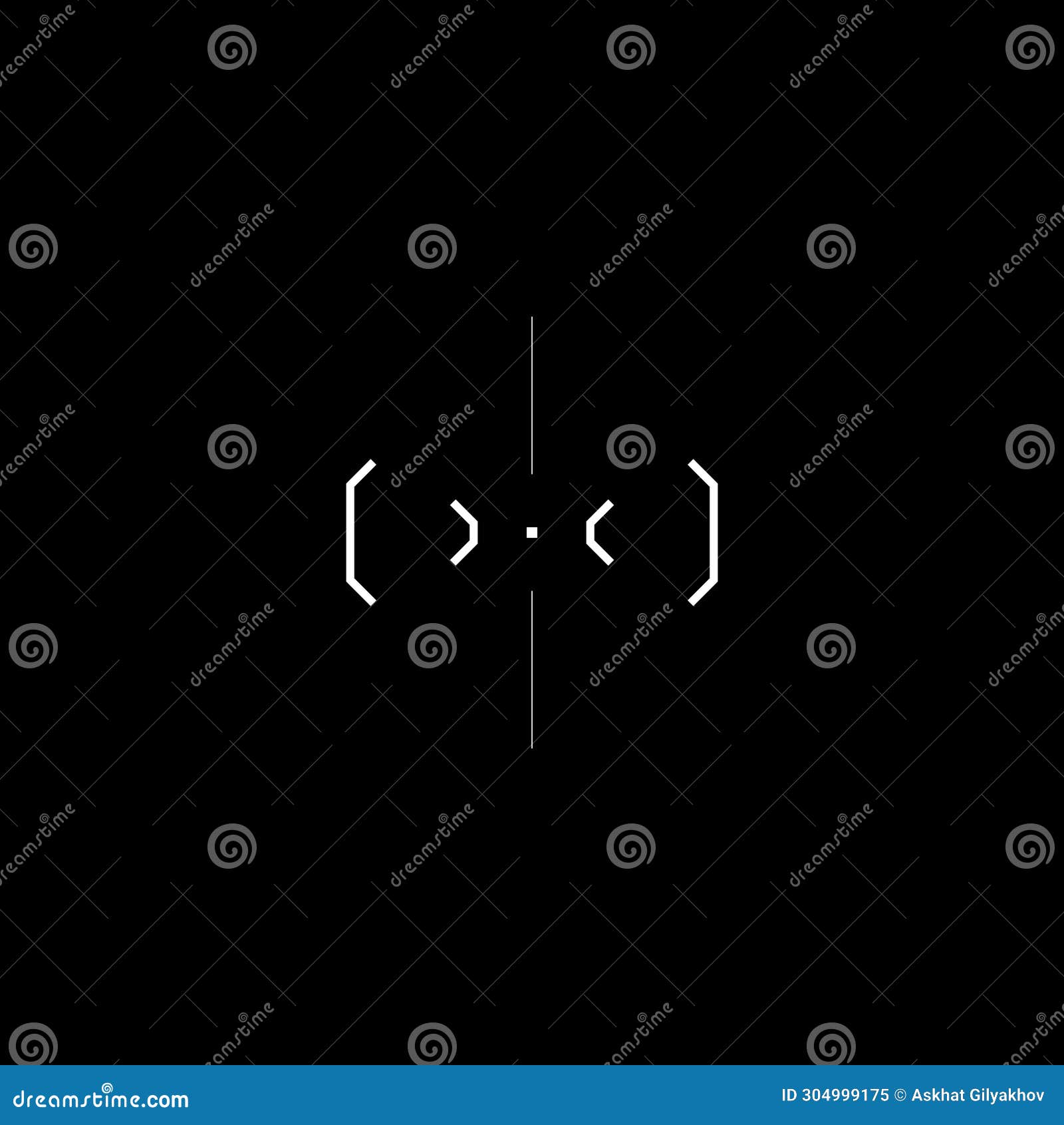 Tech Aim, Sight, HUD Reticle, Cyberpunk Aesthetics, Futuristic ...