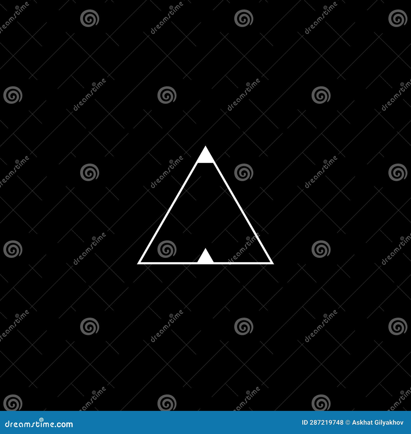 Futuristic Triangle Target, Aim, Sight, HUD Reticle, Cyberpunk ...