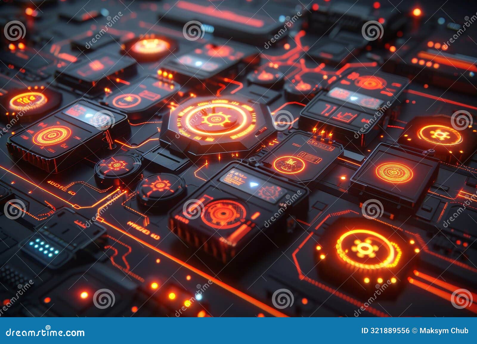 Cybersecurity Breach On Digital Wall Due To Hacker Attack Causing Virus ...