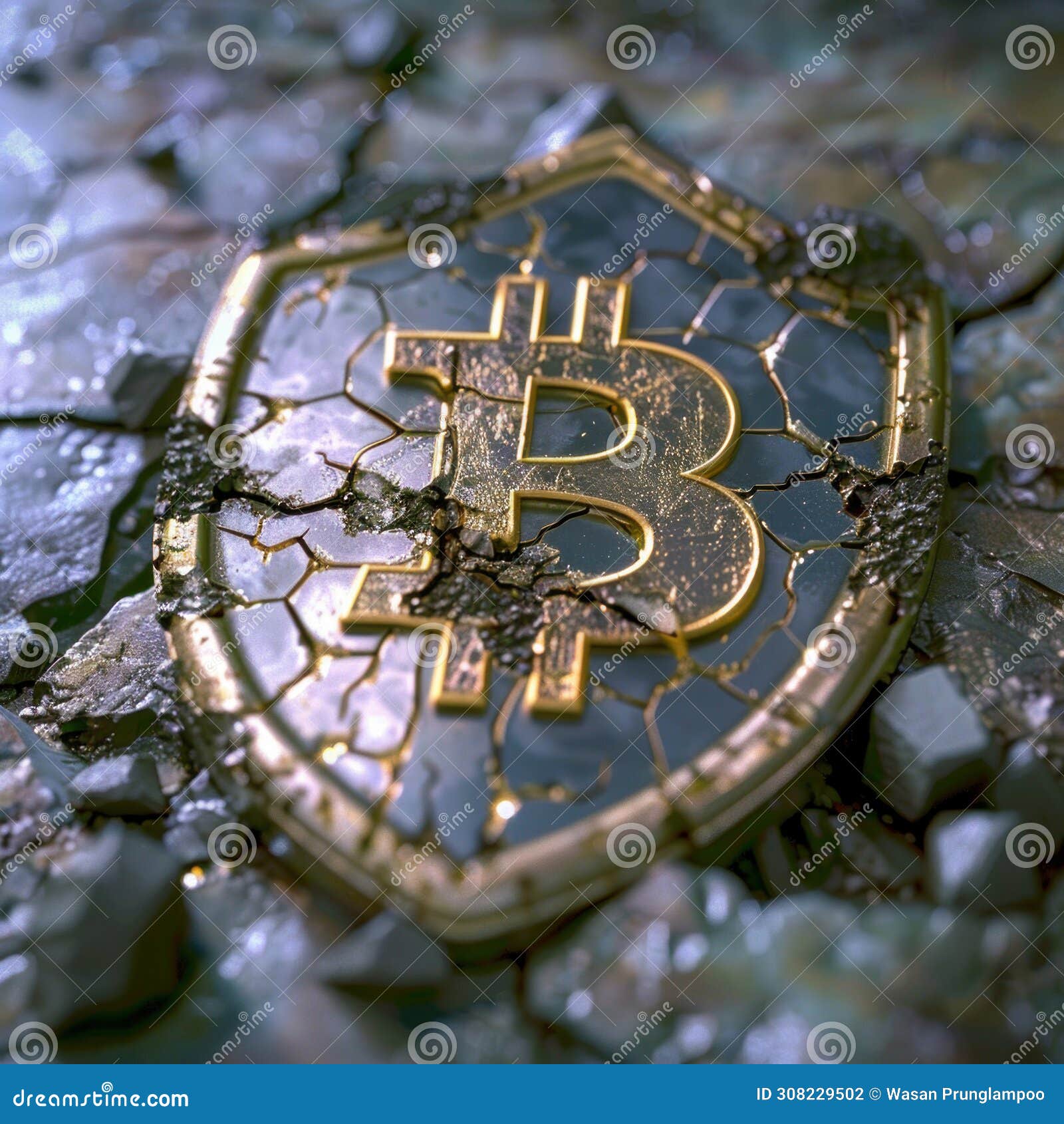 Broken Shield In Lehman Caves Stock Photo | CartoonDealer.com #185259786