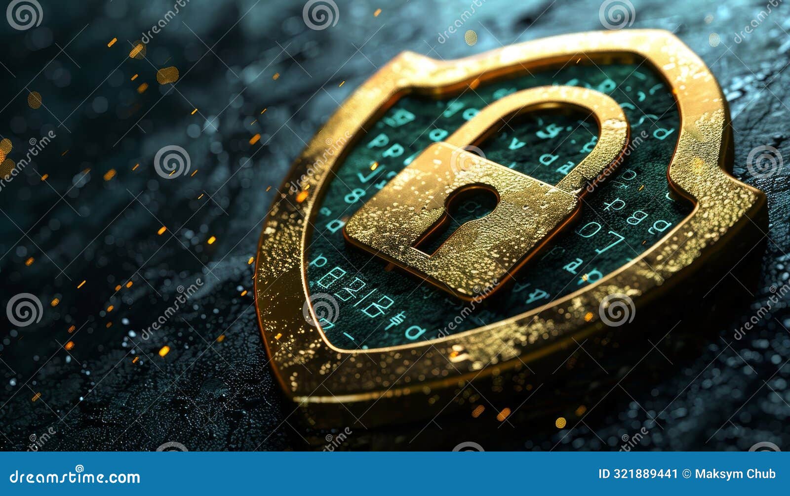 Cybersecurity Breach On Digital Wall Due To Hacker Attack Causing Virus ...