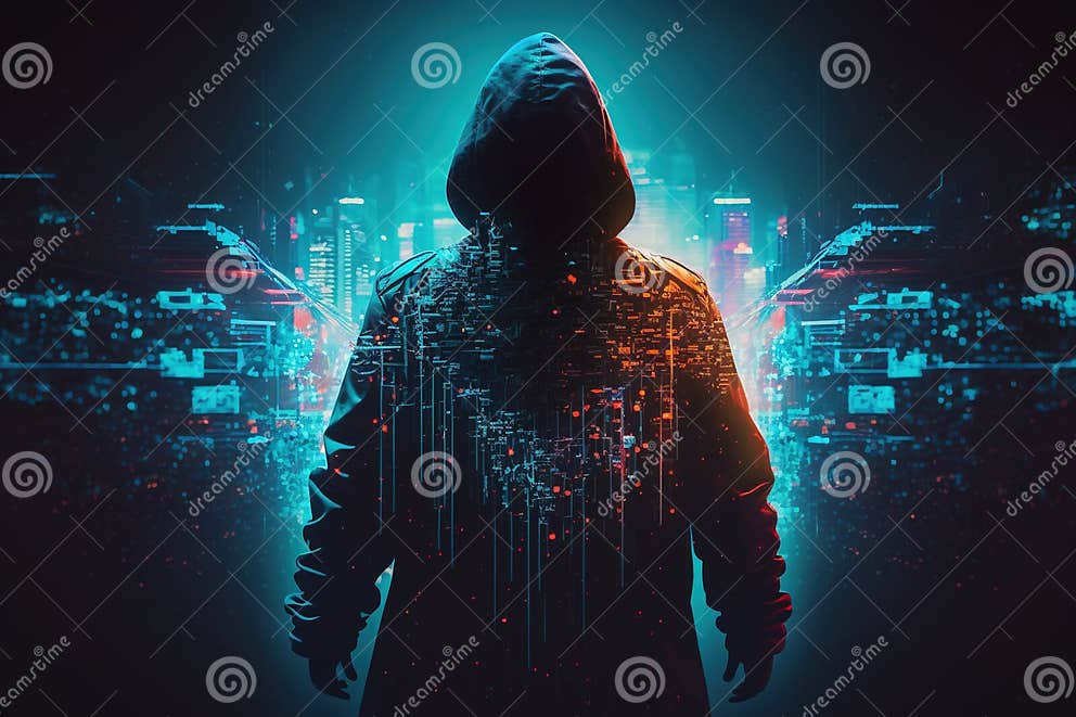 Cybersecurity, Computer Hacker with Hoodie, Vulnerability and Hacker,coding,malware Concept on ...