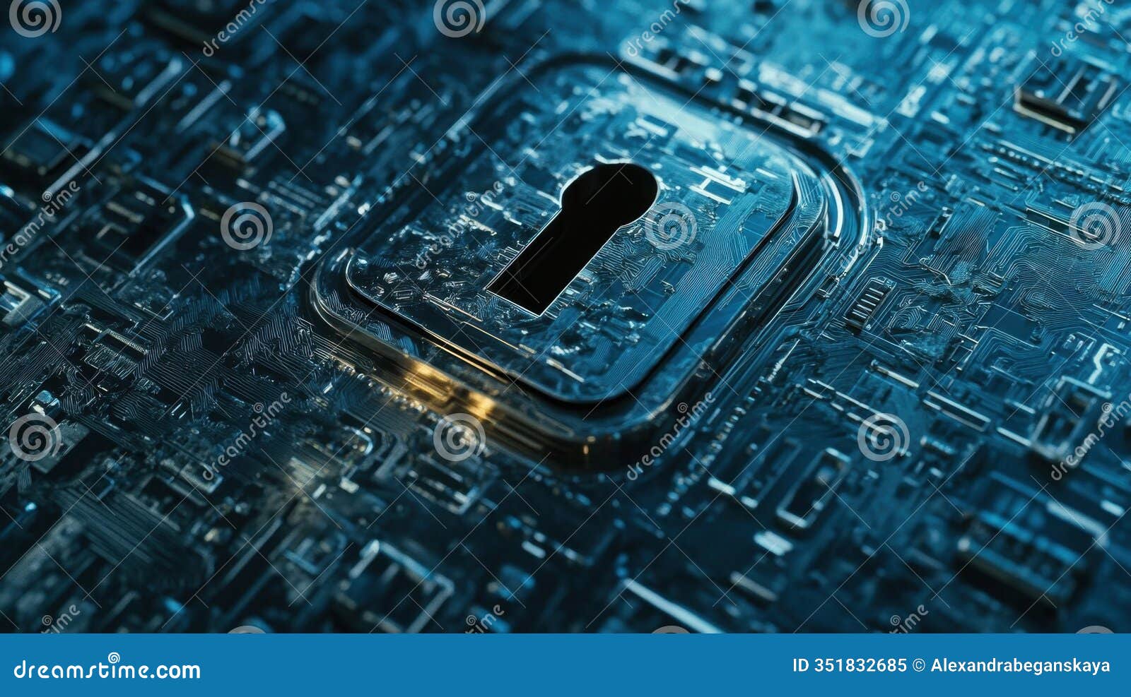 Change Your Password Day Cybersecurity Concept with Digital Circuit and ...