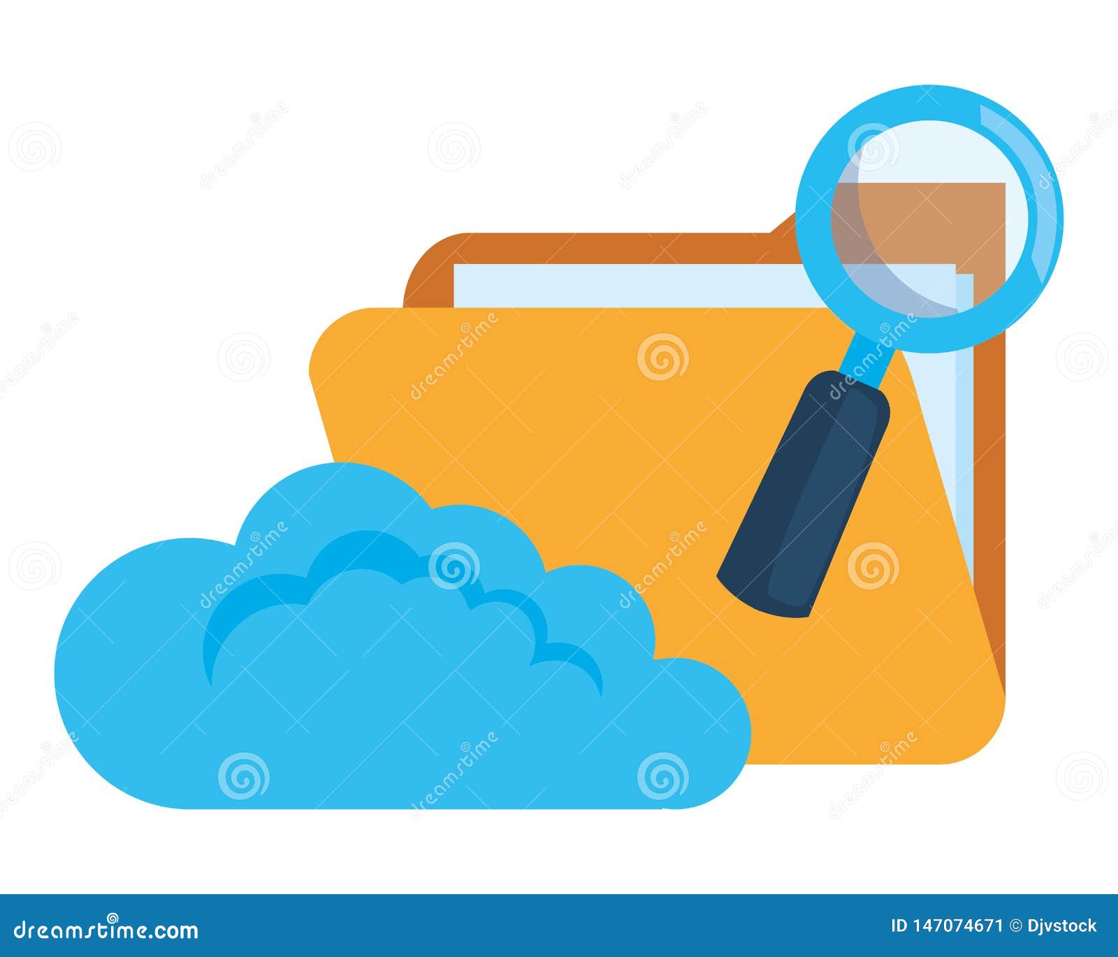 Cybersecurity Data Protection Stock Illustration - Illustration of glass, online: 147074671