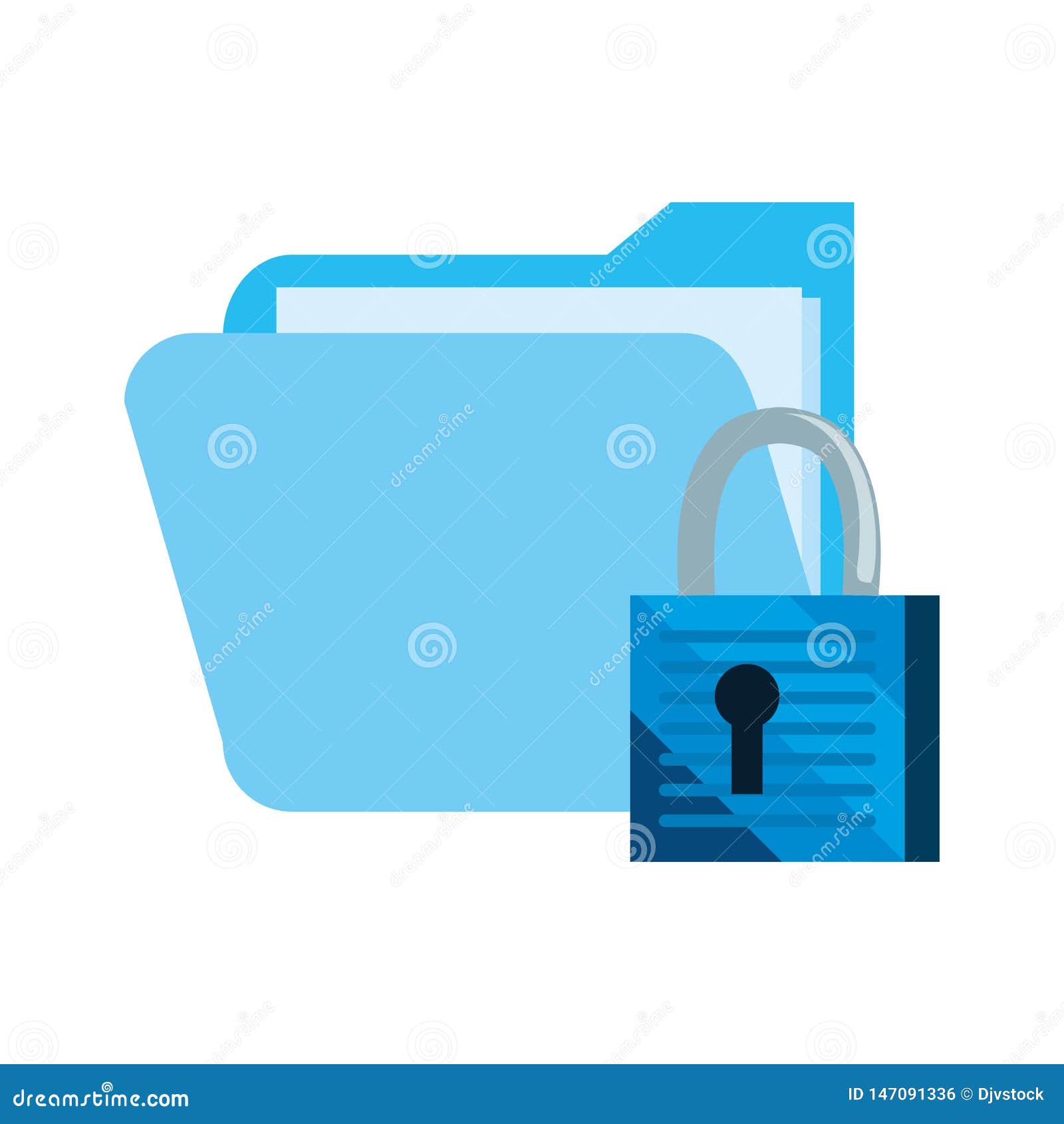 Cybersecurity Data Protection Stock Illustration - Illustration of ...
